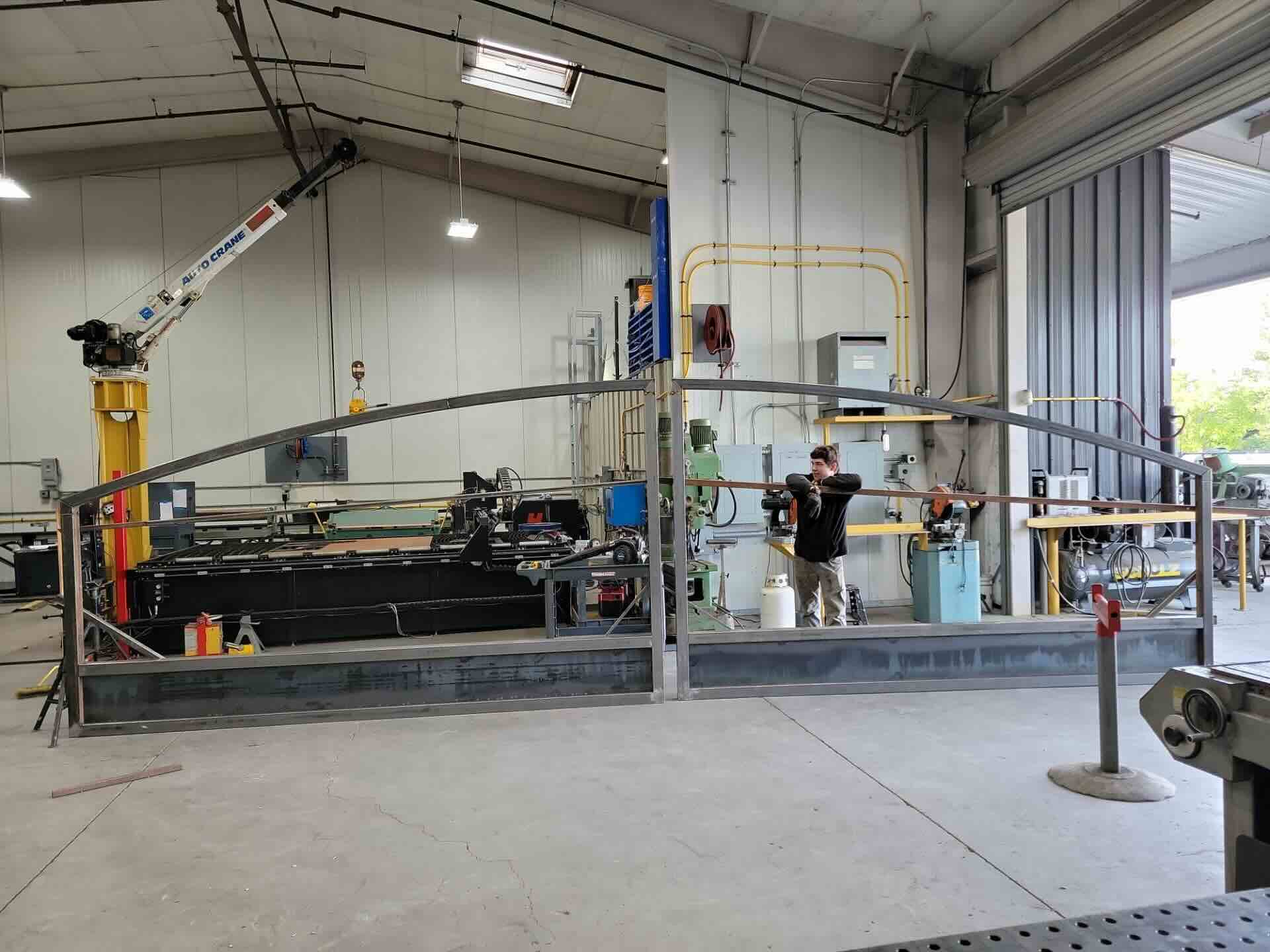 Custom Steel Entry Gates for Templeton Homeowner | J & M Welding Inc.